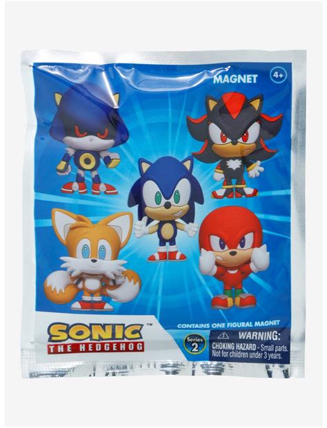 Sonic The Hedgehog Series 2 Blind Bag Magnet Hot Topic
