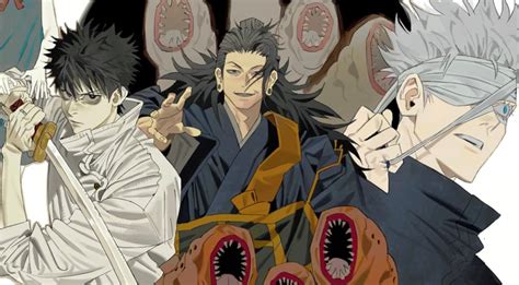 Gojou Satoru Getou Suguru And Okkotsu Yuuta Jujutsu Kaisen Drawn By