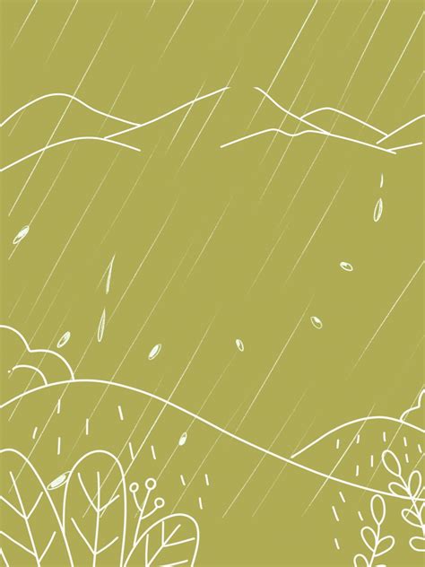 廣告背景 清新 雨天 植物 雨天 清新雨季山峰廣告背景 水滴背景圖片和桌布免費下載