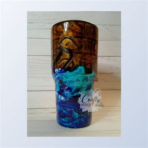 Kraken Tumbler Octopus Tumbler Tentacles Lost At Sea Etsy Hand