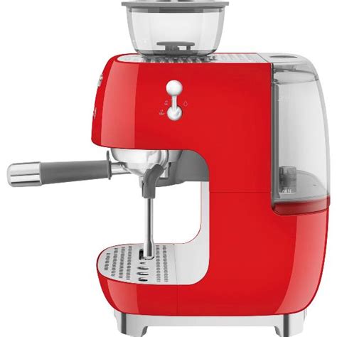 SMEG Espresso Kaffeemaschine EGF03RDEU, Rot