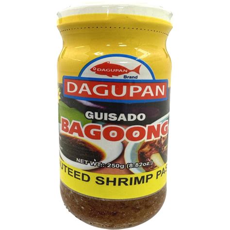 Dagupan Guisado Bagoong Sauteed Shrimp Paste Regular 8 Oz