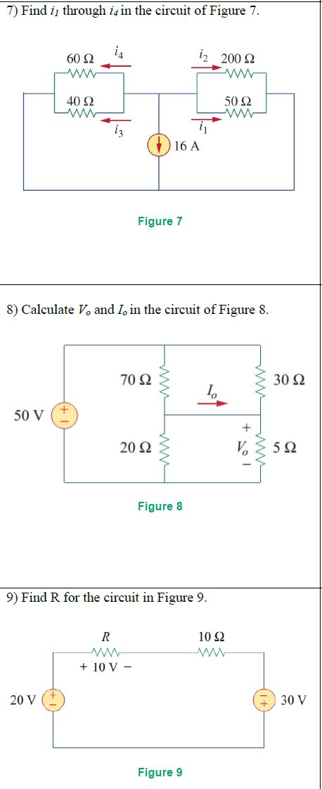 Solved For the circuit in Figure determine iſ to is Chegg com