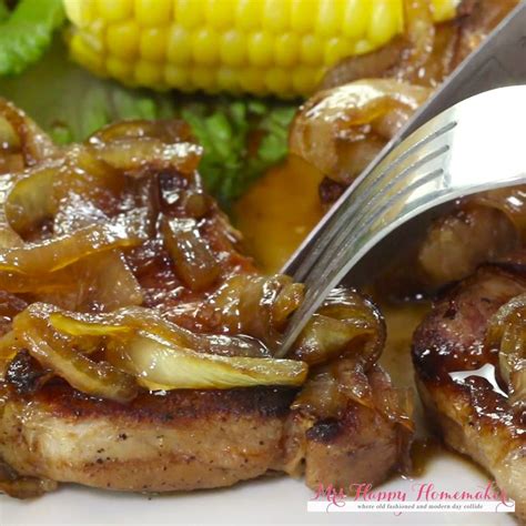 Easy Sweet And Savory Pork Chops My Sweet And Savory Pork Chops Have Just