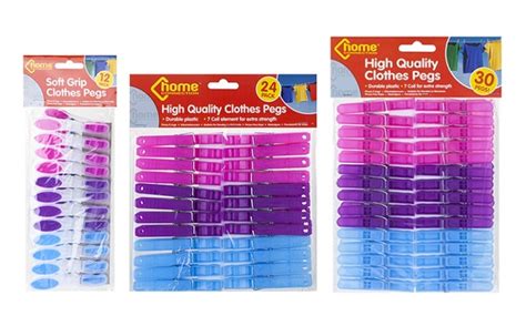 Durable Laundry Clothes Pegs Groupon