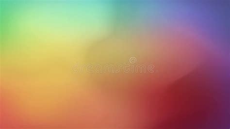 Aesthetic Lgbt Blurred Motion Background In Soft Rainbow Tones Stock