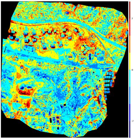 Discrepancy Map Between The Skysat And The Uav Dsms Over The Ankara Download Scientific Diagram