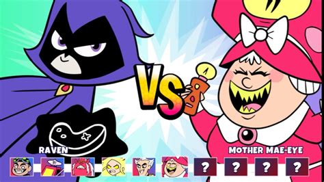 Jump Jousts 2 Raven Vs Mother Mae Eye Teen Titans Go Cn Games