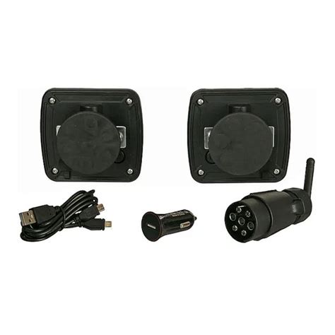 Комплект безжични Led лампи 12v 7 пина магнитни Li Ion Emag Bg