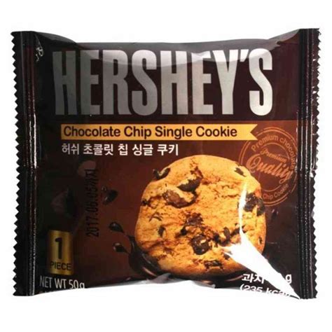 허쉬 초콜릿칩싱글쿠키50g 10 배민스토어