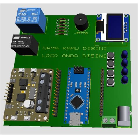 Custom Arduino Uno Nano Shield Developer Pcb Shopee Malaysia