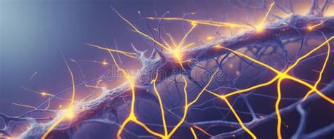 Neural Network Brain Activity Neuron Connection Synapse Brain Cells