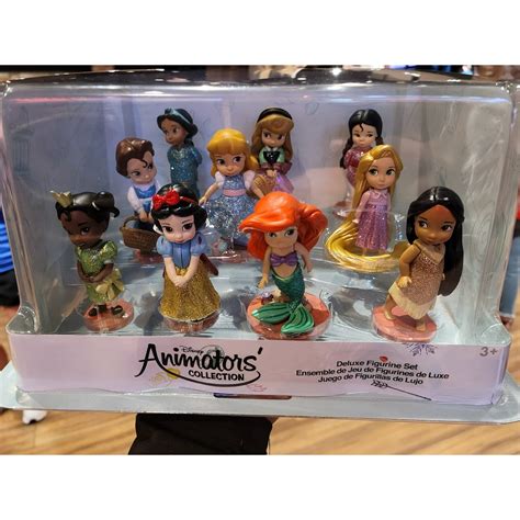 Disney Store Disney Princess Deluxe Figurine Playset Tranet