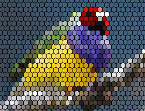 Square Pixel To Hexagonal Pixel Converter R Graphic Design