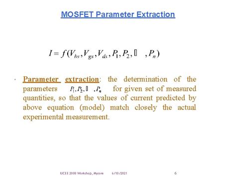 Parameter Extraction Of Advanced Mosfet Model Abhay Chopde