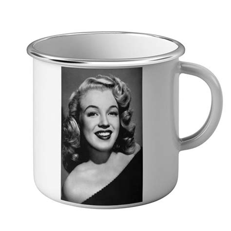 Fabulous Mug en métal émaille Marilyn Monroe Actrice 8 Tasse et Mugs