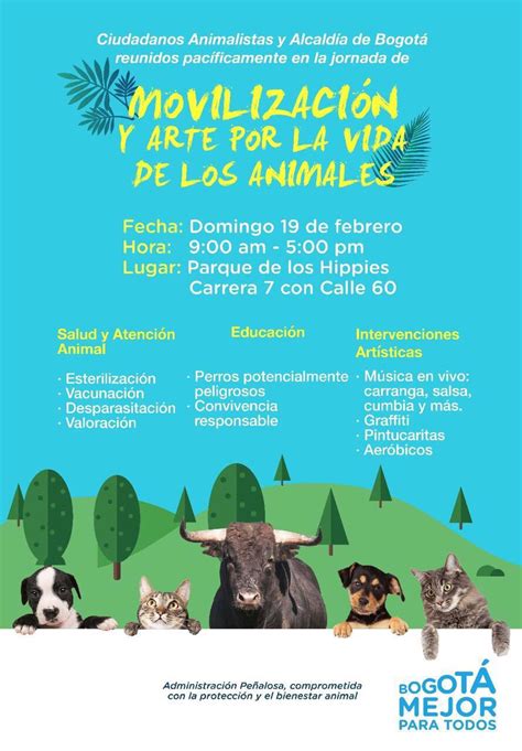 Protección Animal Bogotá on Twitter Este domingo no te quedes en casa acompáñanos a la gran