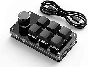 USB Custom Keyboard Volume Button Knob Programming Macro Gaming
