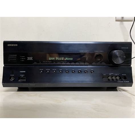 Onkyo Tx Sr 608 收音劇院 7 2 環繞擴大機 3d Hdmi 藍光環繞擴大機 有全新副廠遙控器 蝦皮購物