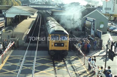 Rail 35mm Colour Slide 47060 Class 47 Paignton A278 £4 99 Picclick Uk