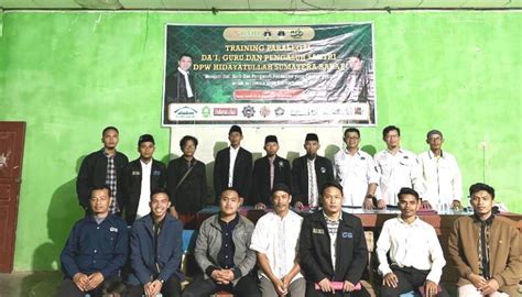 DPW Deklarasi Pendirian LBH Hidayatullah Sumbar Nurdin Ismail Ketua