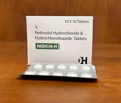 Nebivolol Hydrochloride And Hydrochlorothiazide Tablets At Rs 750 Box Kalali Vadodara Id