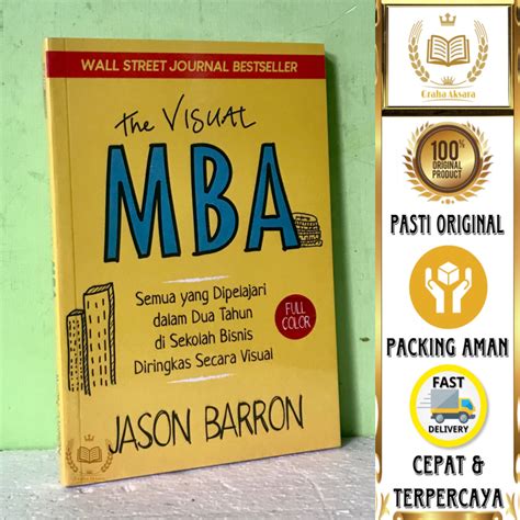 Jual Buku The Visual Mba Jason Barron Shopee Indonesia