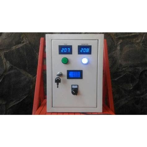 Jual Panel Ats Inverter Plts Surya Genset Pln Dengan Timer 2200 Watt Max Shopee Indonesia