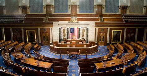 Empty Senate Chamber