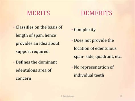 Classification Systems For Partially Edentulous Arches Pptx