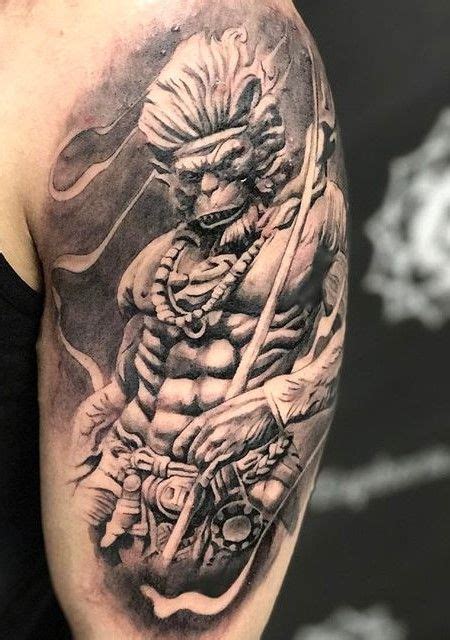 Sun Wukong Tattoo Meanings Tattoo Ideas And Tattoo Designs Tattoos