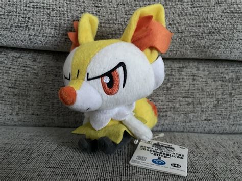 New PokÉmon 6 Inch Braixen Chibi Plush Soft Toy Japan Banpresto 2016