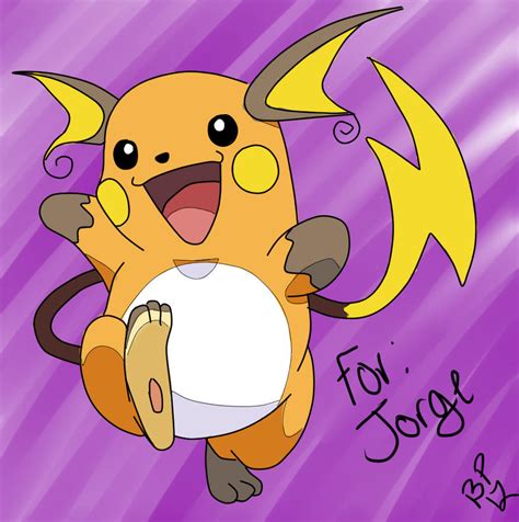 Raichu Drawing By Menakema On Deviantart