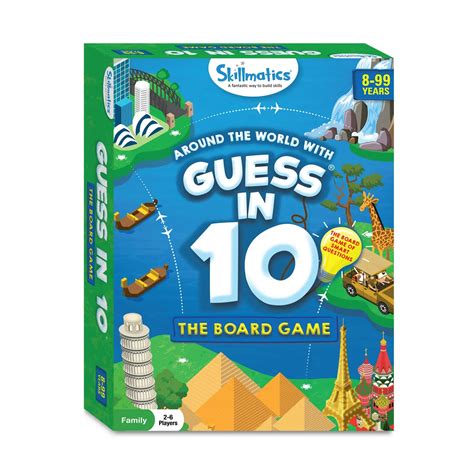Buy Guess In 10 Around The World Board Game For 8 Year Olds And Up