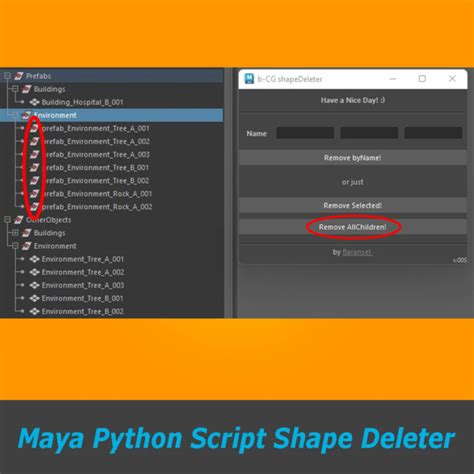 Maya Shape Deleter Baransel Can Gülkanat