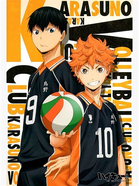 Haikyuu Poster Karasuno High School Volleyball Team Shoyo Anime Stuff