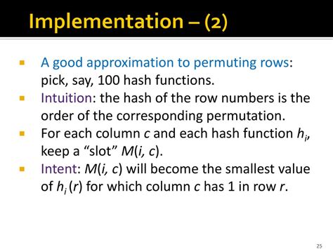 Shingling Minhashing Locality Sensitive Hashing Ppt Download