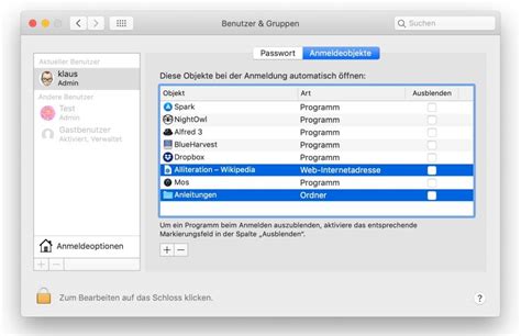 Mac Tipp Autostart Einrichten Pctippch