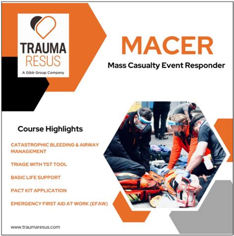 Are You Ready To Become A Mass Casualty Event Responder Trauma Resus