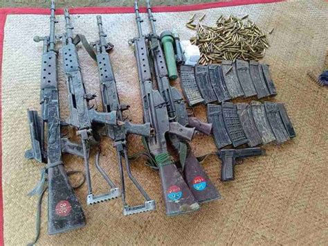 ကျောက်တံခါးမြို့နယ်၊ နံဇရွာထိပ်တိုက်ပွဲ ဖြစ်ပွားရာ နေရာကို နယ်မြေ ရှင်းလင်းစဉ် စစ်သားအလောင်း ၇