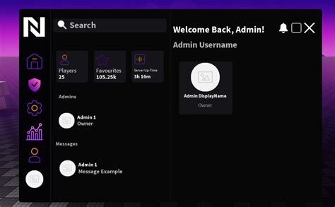 Admin Panel WIP Creations Feedback Developer Forum Roblox
