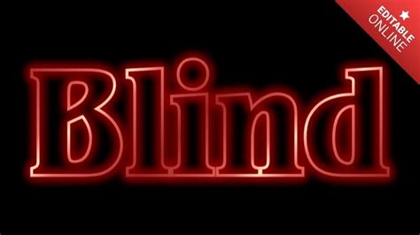 Blind Text Effect Generator