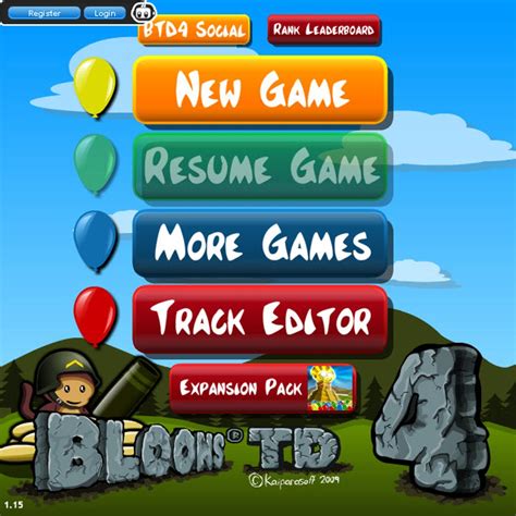 Bloons Tower Defense 5 English Banana Golfsage