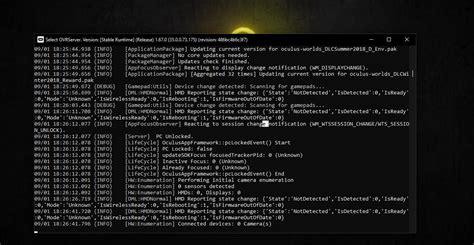 Need Help On This Oculus Debugtool If I Close It It Will Just Open Itself Again R Oculus