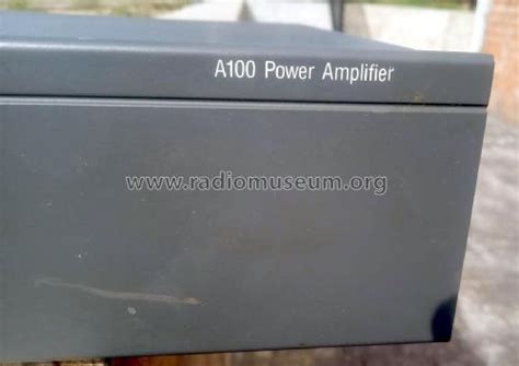 Power Amplifier A100 Amplmixer Cambridge Audio Laboratories