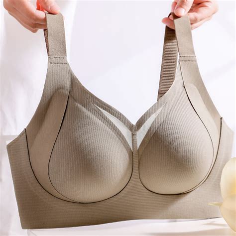 Seamless Underwear Women Thin Style Big Breasts Look Small Push Up