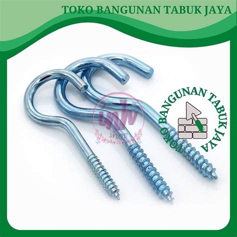 Jual SEKRUP 4 MATA TERBUKA SCREW EYE BOLTS Shopee Indonesia