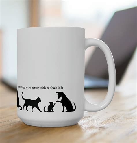Cat Coffee Mug Funny Cat Coffee Cup Cat Lover T Pet Etsy
