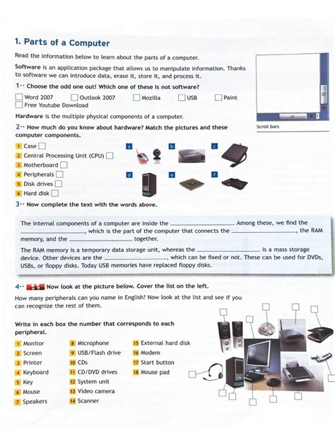 Wb U1 2 Computer Basics Typing Skills Ergonomics Pdf