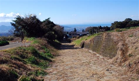 箱根旧街道西坂を上る